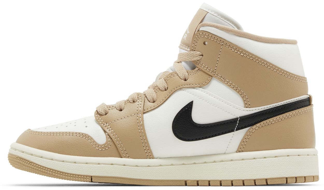 Buy Wmns Air Jordan 1 Mid 'Desert' - BQ6472 103 | GOAT