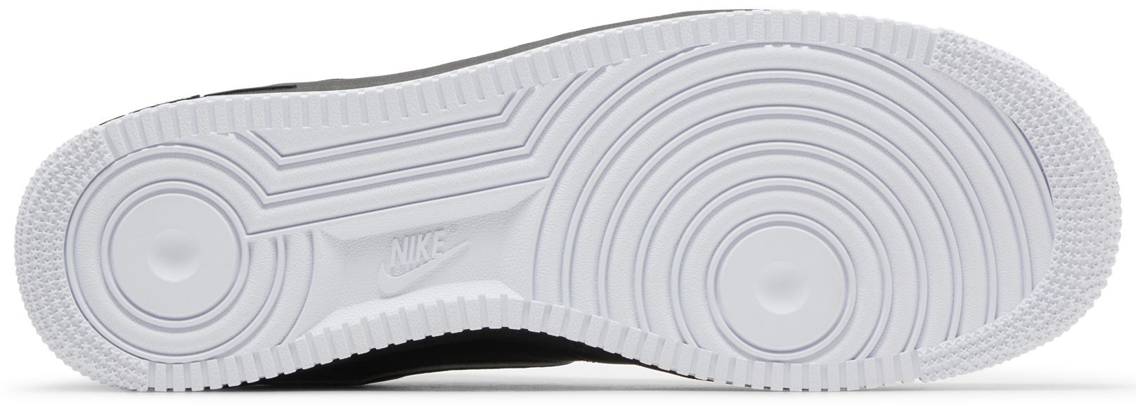 Buy Nike Air Force 1 '07 'Black White Outlined Swoosh' - DV0788 002 | GOAT