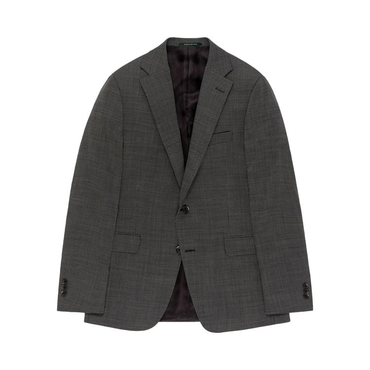 Buy Aimé Leon Dore Sharkskin Single Breasted Suit Jacket 'Black ...
