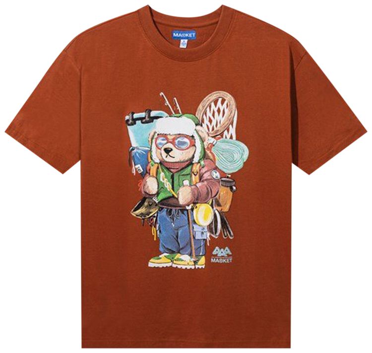 Buy Market Ultralight Bear T-Shirt 'Rust' - 399001656 RUST | GOAT