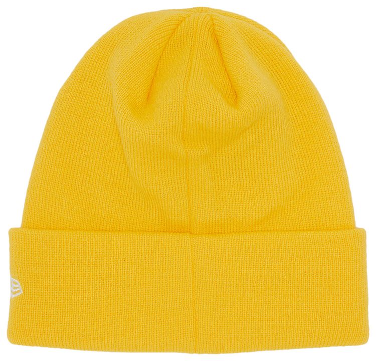 Buy Supreme x New Era Psalm Beanie 'Yellow' - FW23BN41 YELLOW | GOAT AU