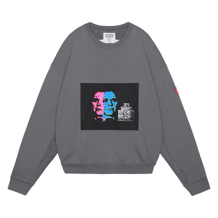 Buy Cav Empt Washed After Effect Crewneck Sweatshirt 'Charcoal ...