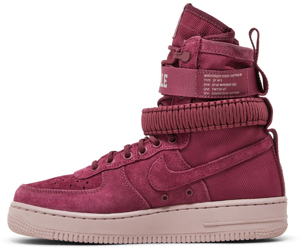 Buy Nike Wmns SF Air Force 1 'Vintage Wine' - AJ1700 600 | GOAT