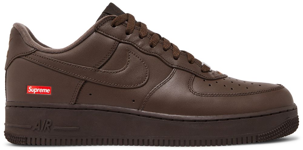 Buy Nike Supreme x Air Force 1 Low 'Box Logo - Baroque Brown' - CU9225 200 | GOAT