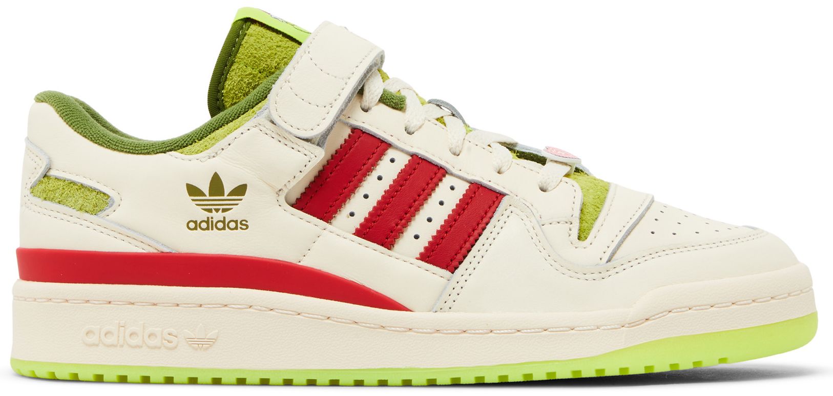 Buy Dr. Seuss x adidas Forum Low 'The Grinch - Cream White' - ID3512 | GOAT