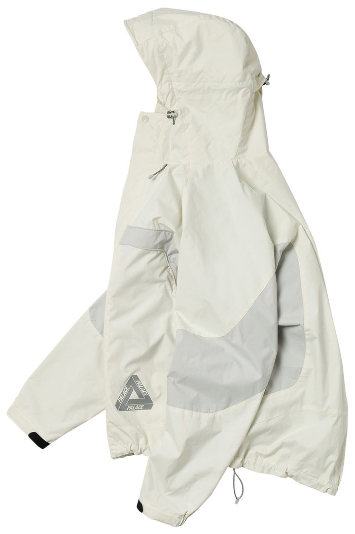 Buy Palace Border Jacket 'Ice/Orange' - P25JK126 | GOAT