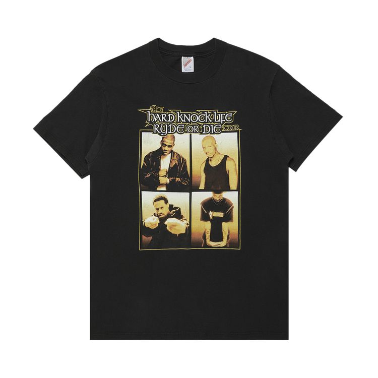 Buy Vintage Jay-Z & DMX Ryde Or Die/Hard Knock Life Tour T-Shirt 'Black ...
