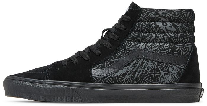 Buy Vans Sk8-Hi 'Raven Skull' - VN000TS9BKA | GOAT