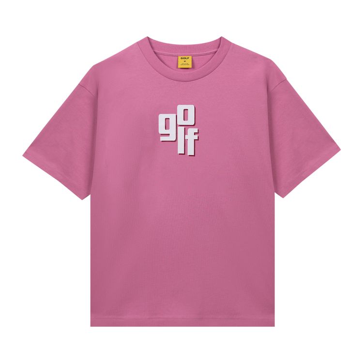 Buy GOLF WANG Stacked Tee 'Pink' - FW23T1002P | GOAT