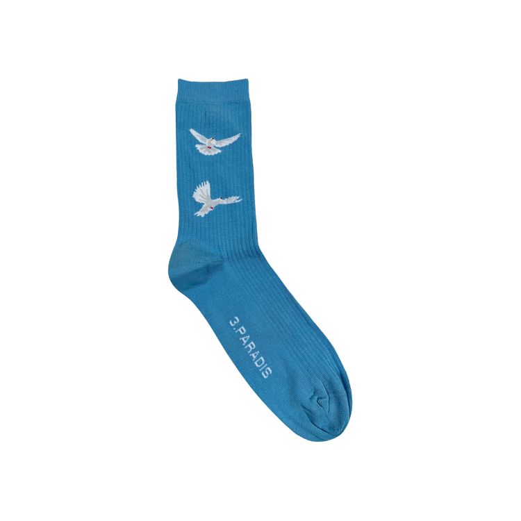 Buy 3.PARADIS Freedom Dove Socks 'Blue' - SS23108 BLUE | GOAT