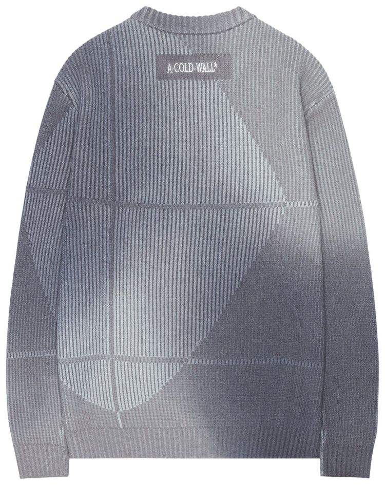 Buy A-Cold-Wall* Spray Knit Sweater 'Grey' - ACWMK116 GREY | GOAT