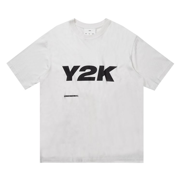 Buy Song for the Mute Y2K Oversized Tee 'Chalk' - 232 MTS018P8 DRPECHK ...