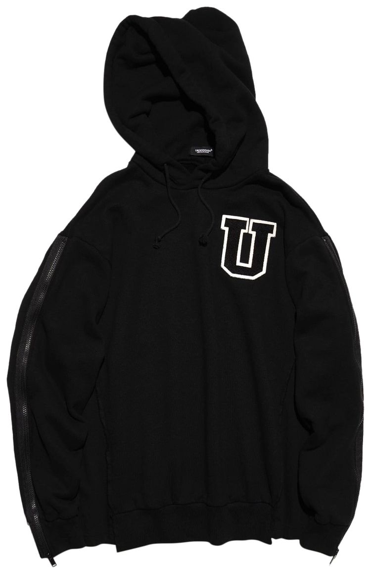 Buy Undercover U Logo Hoodie 'Black' - UC2C4810 BLAC | GOAT