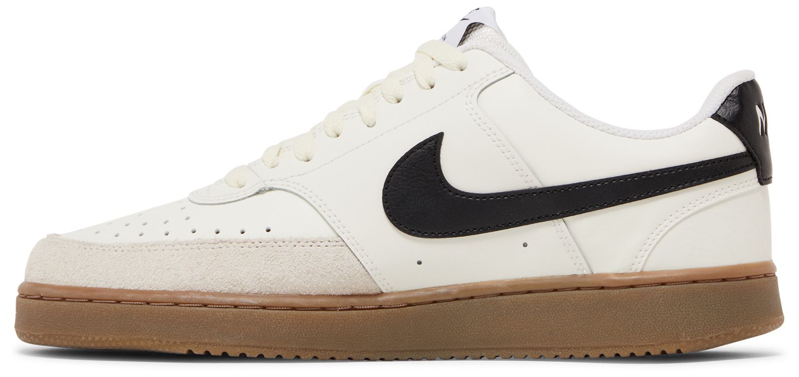 Buy Nike Court Vision Low 'White Black Gum' - FQ8075 133 | GOAT