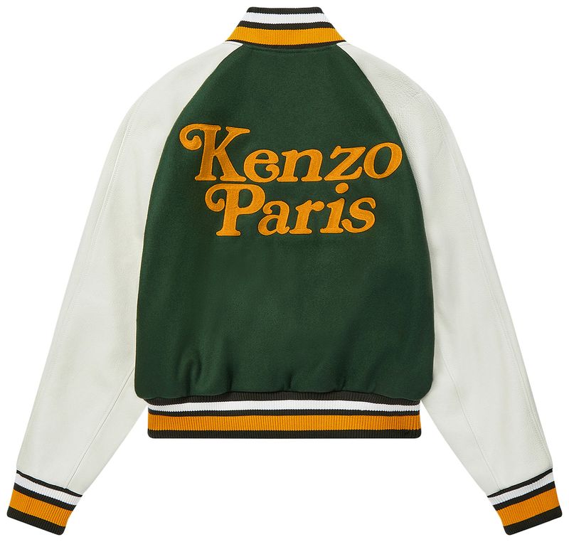 Buy Kenzo By Verdy Varsity Jacket 'Dark Khaki' - FE58BL1459OH 51 | GOAT