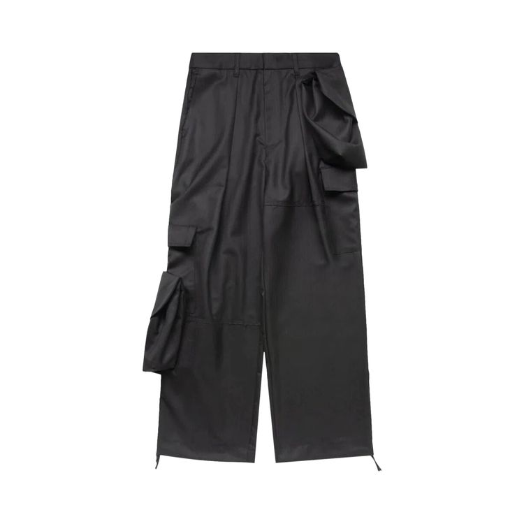 Buy Ader Error Tard Cargo Pants 'Black' - BMADSSBT0302BK | GOAT