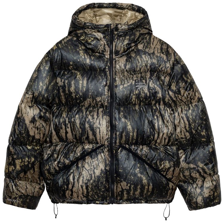 Buy Stussy Down Parka Micro Ripstop 'Relic Camo' - 115685 RELI | GOAT