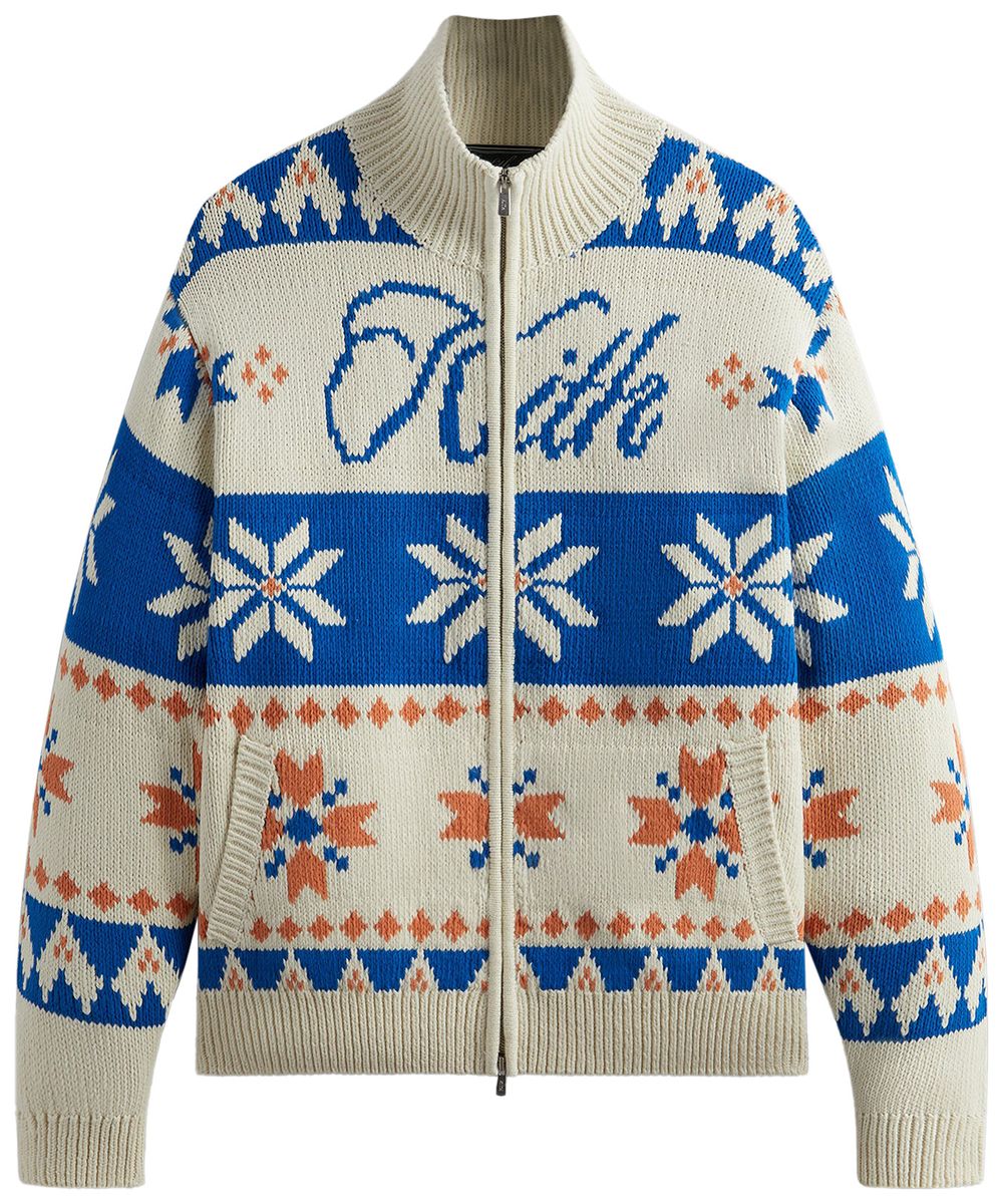 Buy Kith Wyona Full Zip Sweater 'Sandrift' - KHM031665 104 | GOAT