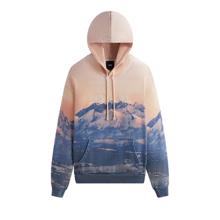 Buy Kith Sunset Summit Nelson Hoodie 'Citrine' - KHM031923 804 | GOAT