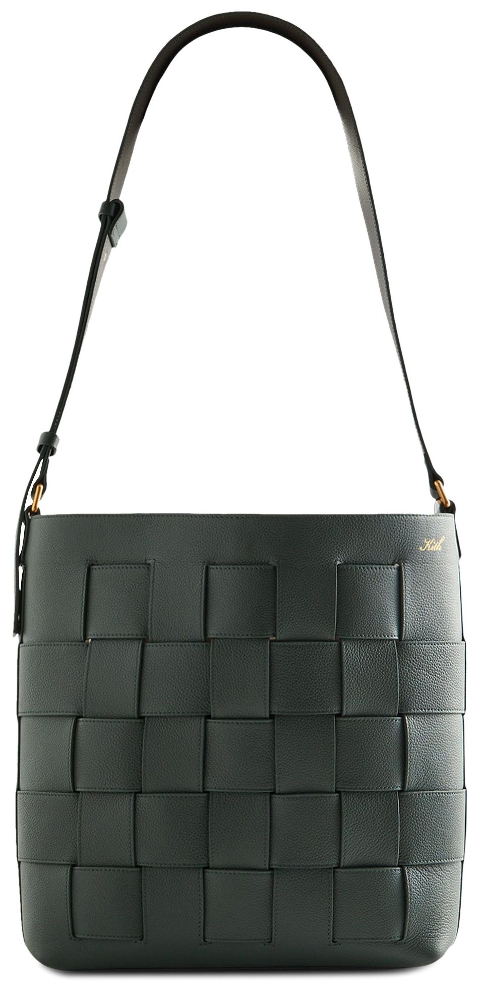 Buy Kith Woven Leather Tote Bag 'Stadium' - KHM040086 302 | GOAT