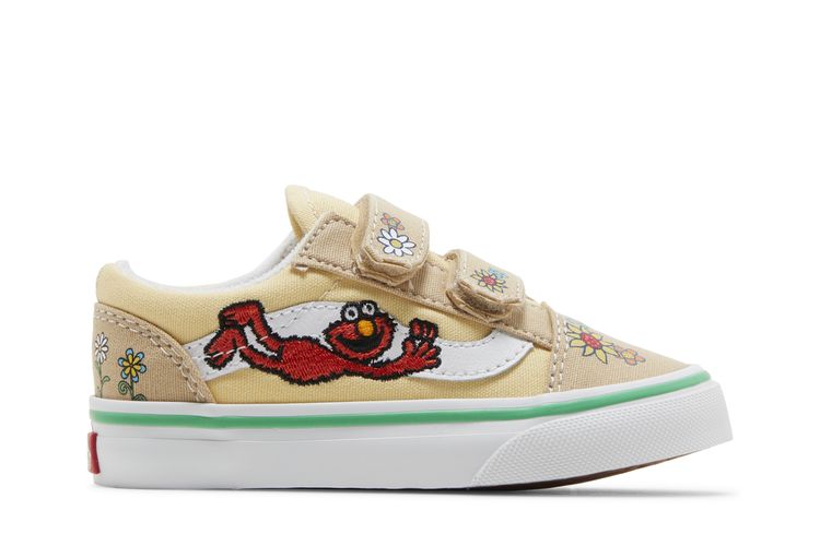 Buy Sesame Street x Old Skool V Toddler 'Elmo' - VN0A38JN7VJ | GOAT