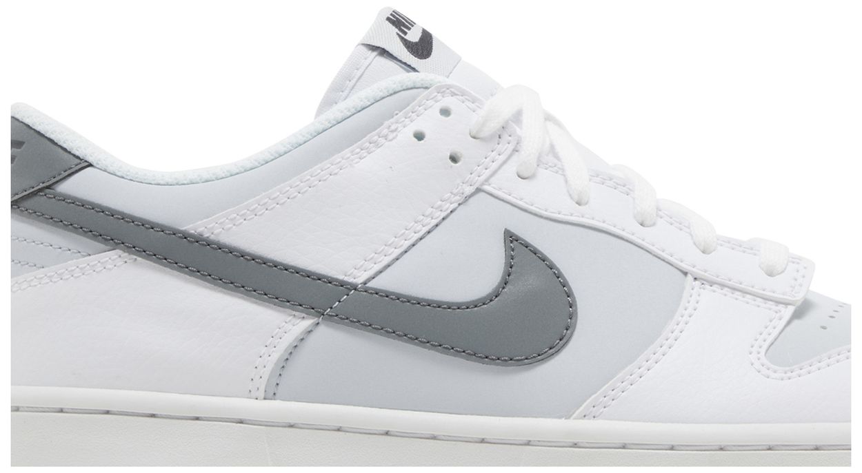Buy Nike Dunk Low GS 'Reflective Swoosh' - FV0365 100 | GOAT