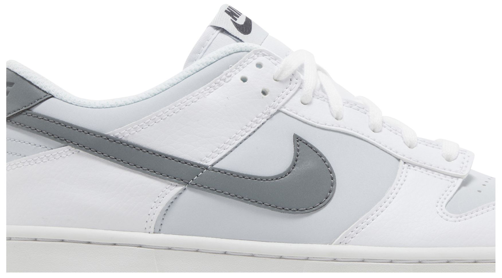 Buy Nike Dunk Low GS 'Reflective Swoosh' - FV0365 100 | GOAT