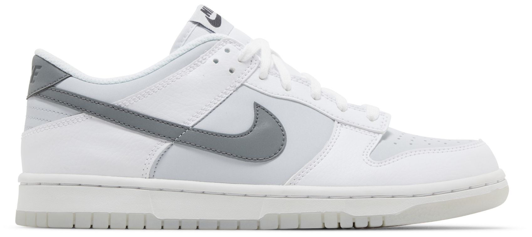 Buy Nike Dunk Low GS 'Reflective Swoosh' - FV0365 100 | GOAT