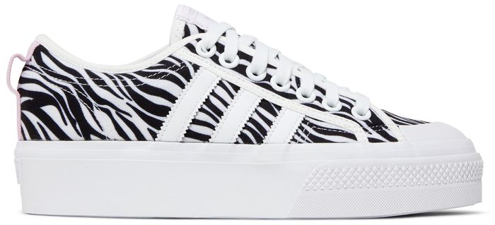 Buy Adidas Wmns Nizza Platform 'Zebra' - GZ9681 | GOAT