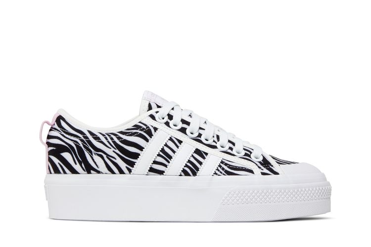 Buy Adidas Wmns Nizza Platform 'Zebra' - GZ9681 | GOAT