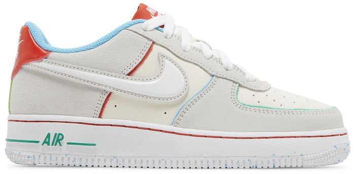 Buy Nike Air Force 1 LV8 GS 'Holiday Cookies' - FQ8350 110 | GOAT