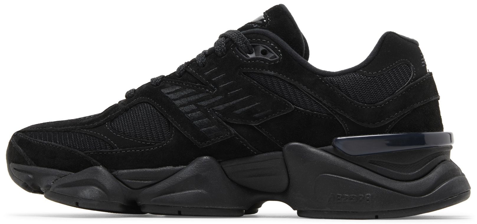 Buy New Balance 9060 'Triple Black Suede' - U9060BPM | GOAT