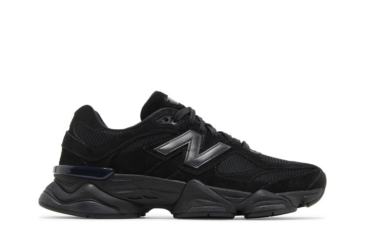 Buy New Balance 9060 'Triple Black Suede' - U9060BPM | GOAT