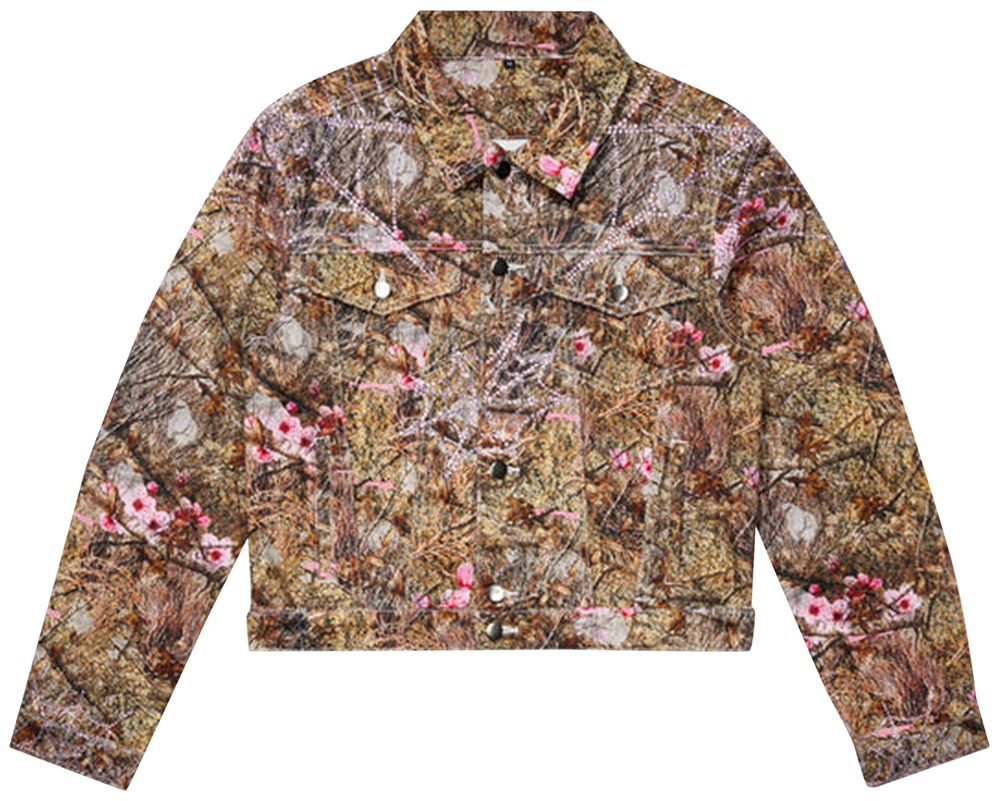 Buy Sp5der Trucker Jacket 'Real Tree' - SP5 TJCKTCAM | GOAT