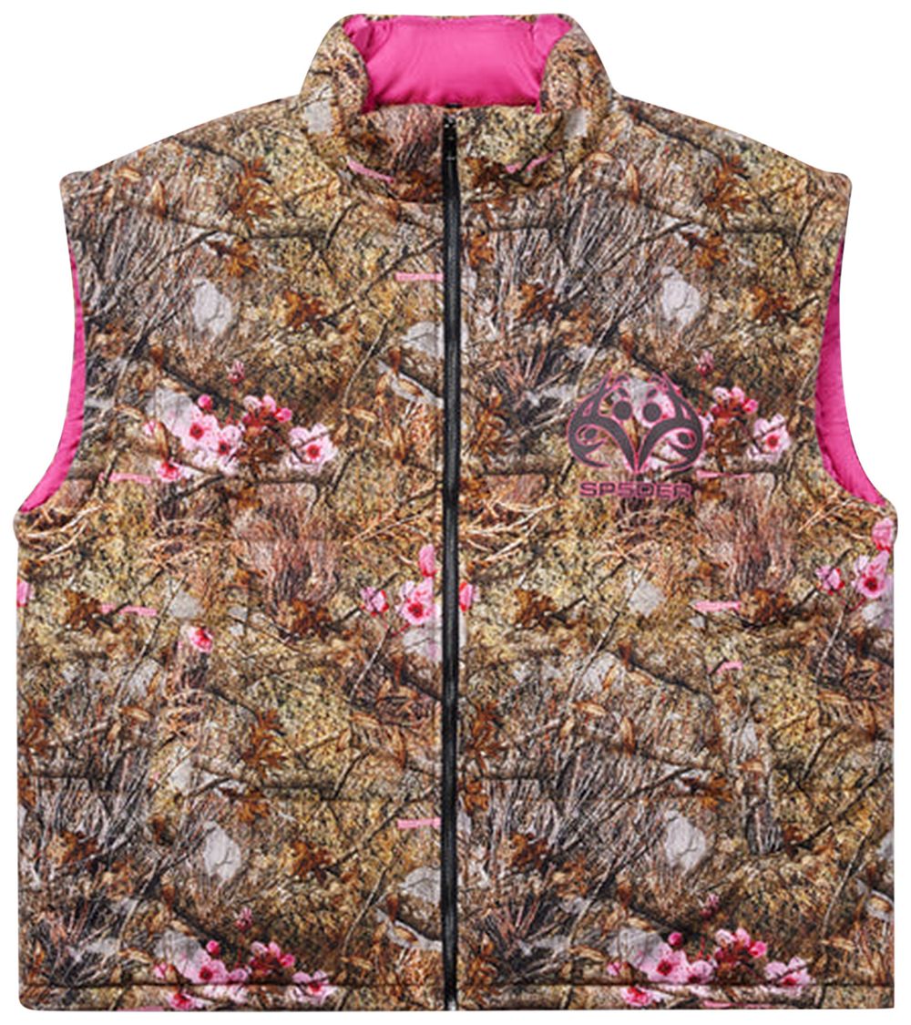 Buy Sp5der Puffer Vest 'Real Tree' - SP5 VESTCAMO | GOAT