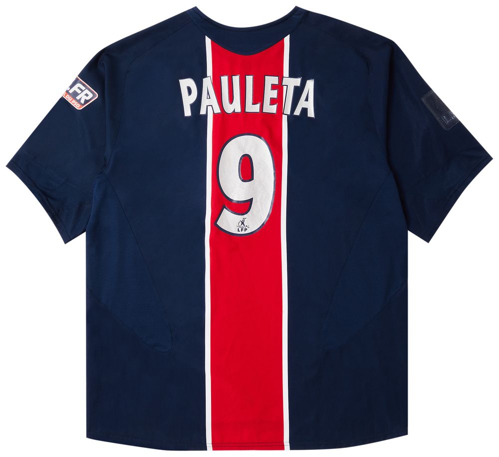 Buy Vintage Paris Saint-Germain Pauleta #9 Home Stadium Jersey 'Navy ...