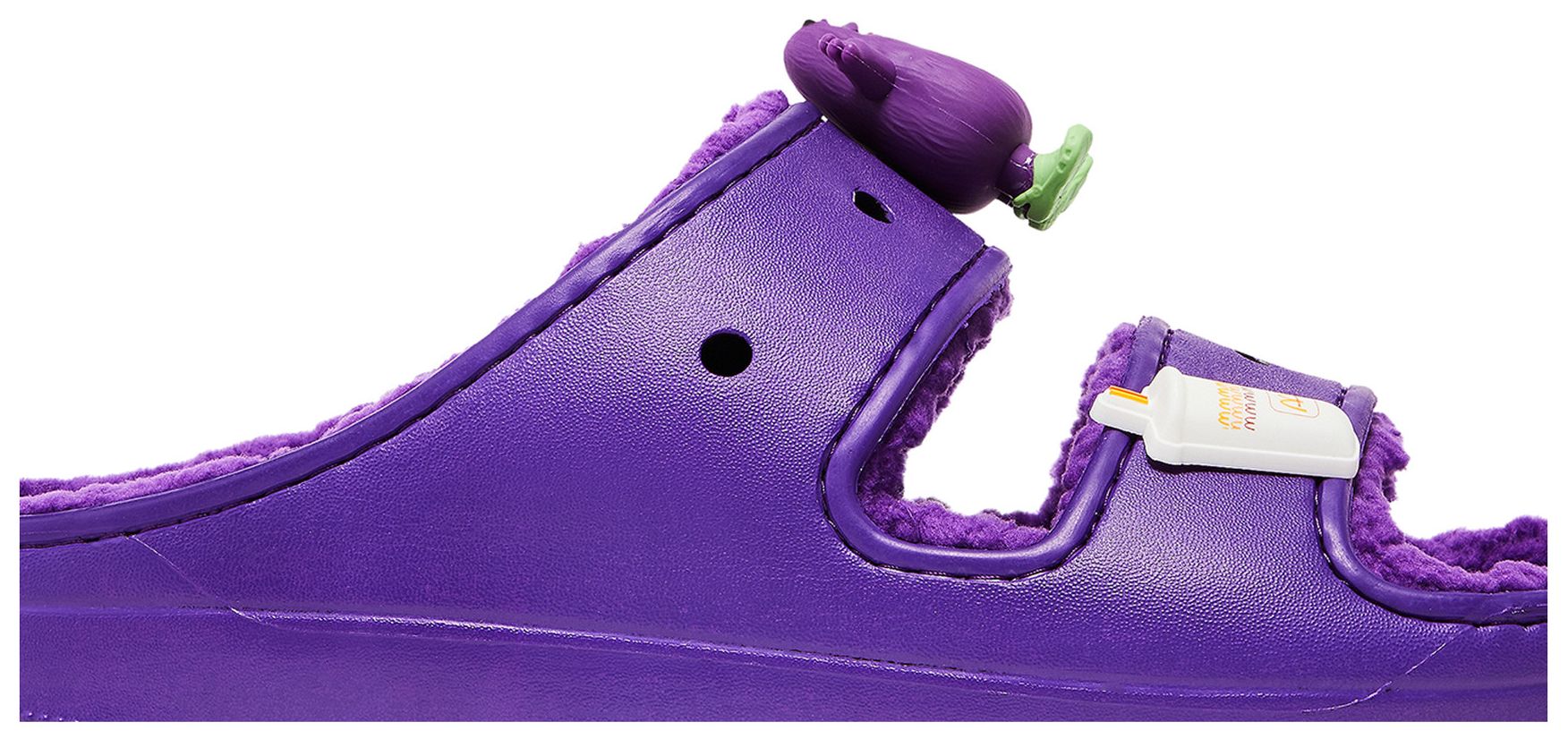 Buy Crocs McDonald's x Classic Cozzzy Sandal 'Grimace' - 209392 510 | GOAT