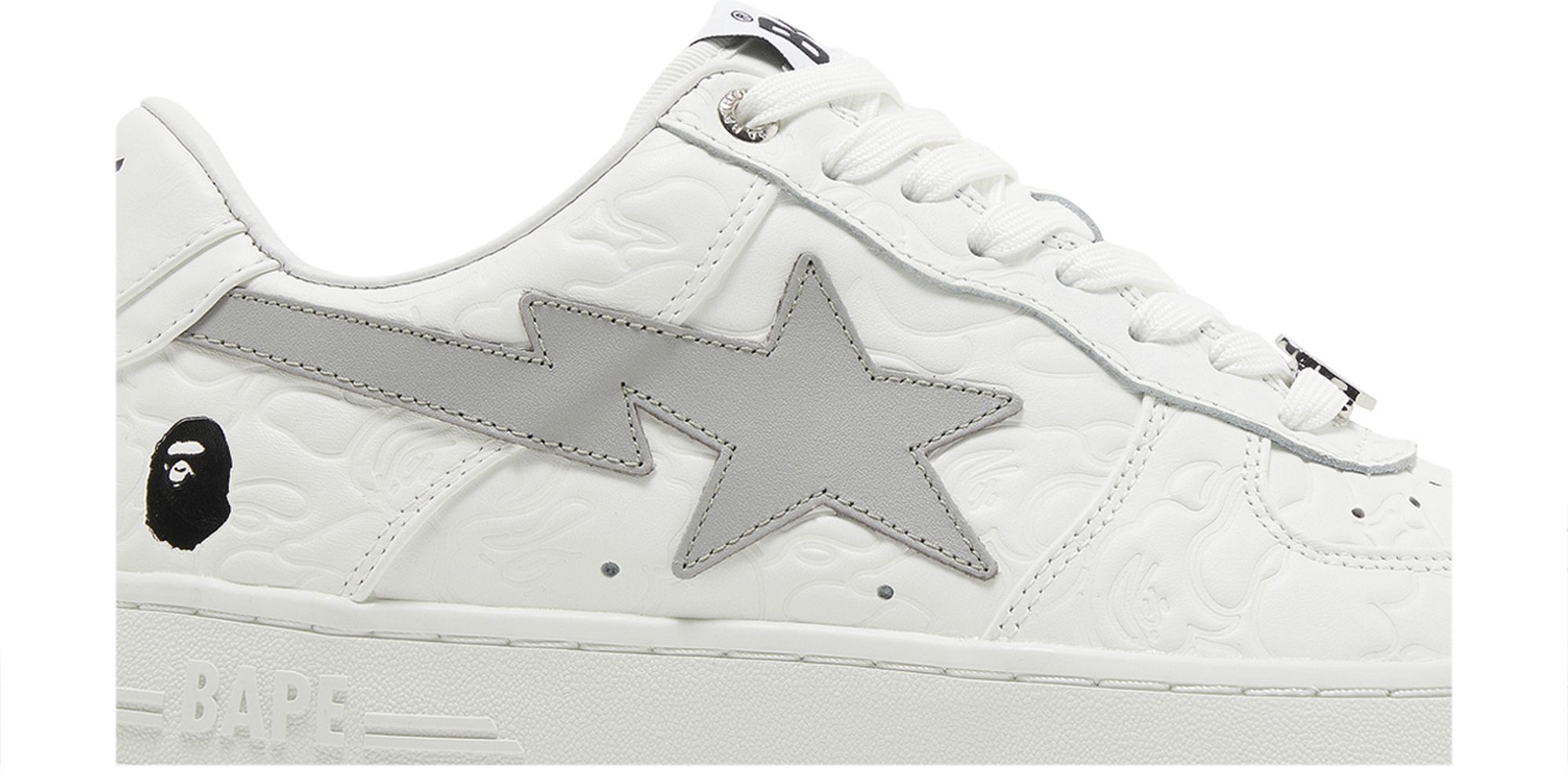 Buy Bapesta #3 M1 'Line Camo White' - 1J80191052 WHT | GOAT