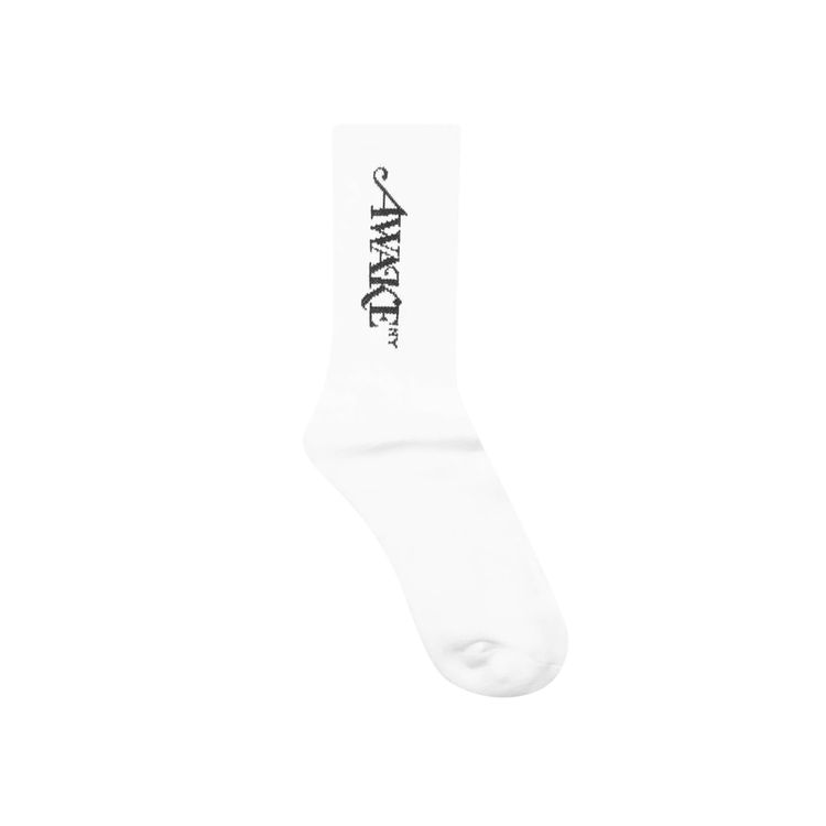 Buy Awake NY Logo Socks 'White' - AWK SP23 AC001 WHIT | GOAT