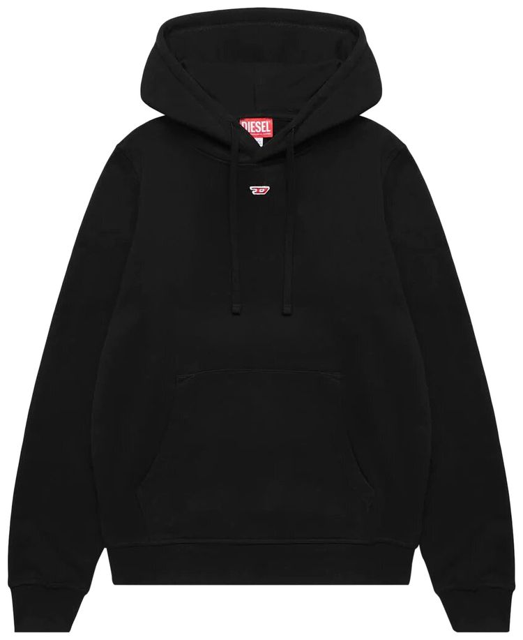 Buy Diesel S-Ginn-Hood-D Hoodie 'Black' - A04073 9XX | GOAT