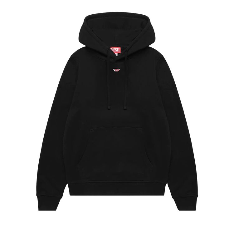 Buy Diesel S-Ginn-Hood-D Hoodie 'Black' - A04073 9XX | GOAT