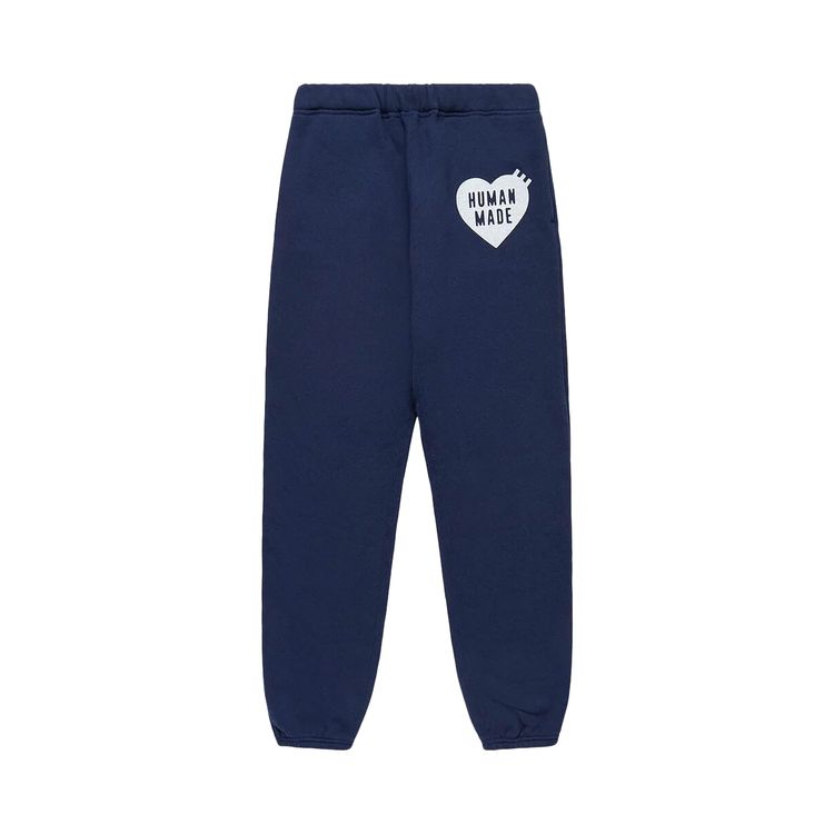 Buy Human Made Sweatpants 'Navy' - HM25PT016 NAVY | GOAT