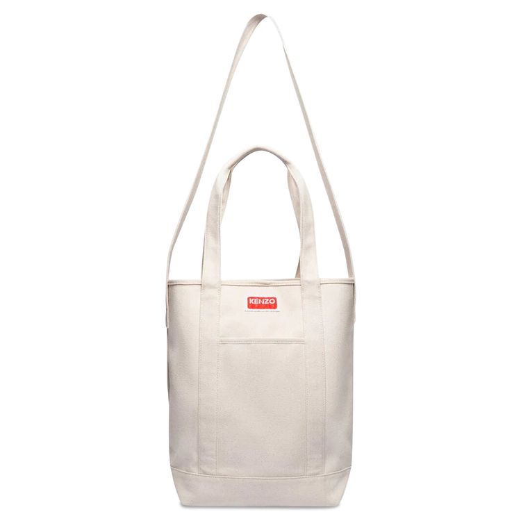 Buy Kenzo Large Target Tote Bag 'Ecru' - FD65SA901F35 03 | GOAT