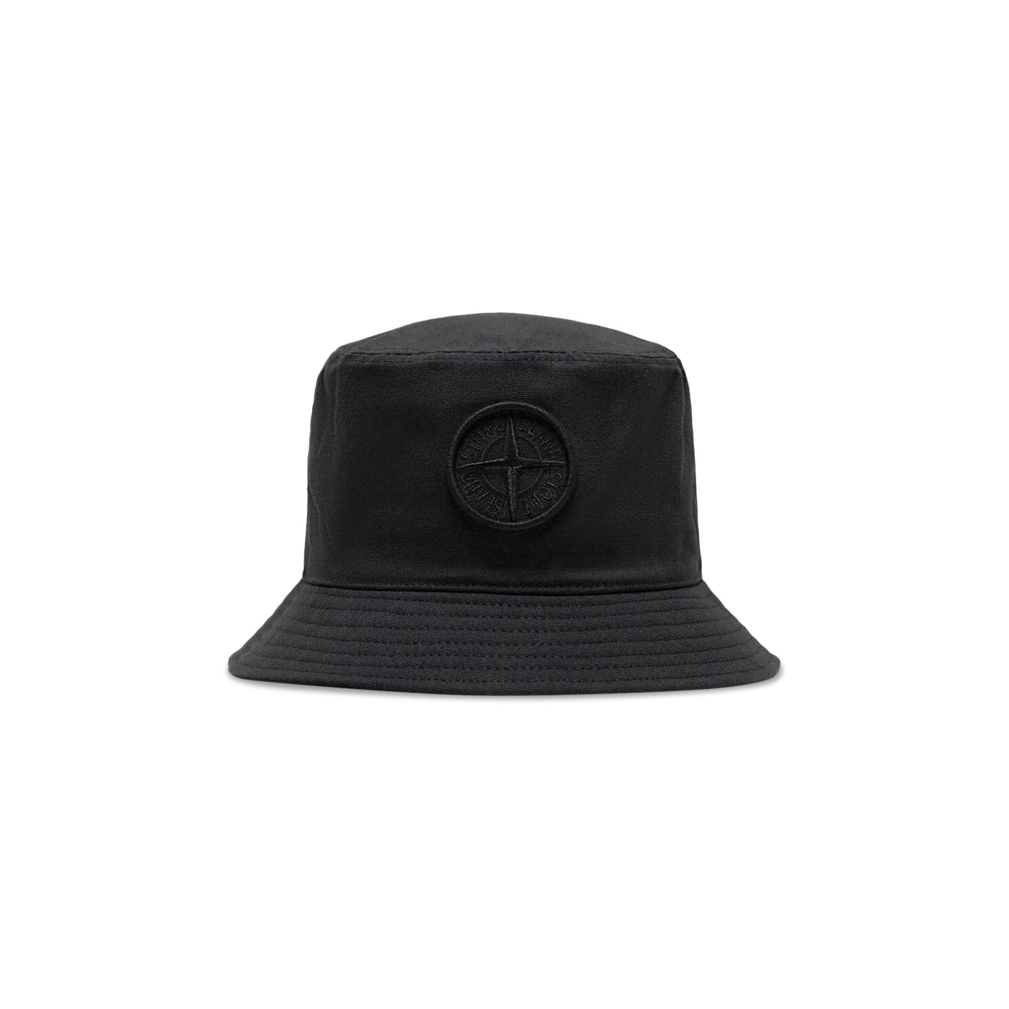 Buy Stone Island Bucket Hat 'Black' - 781599461 V0029 | GOAT