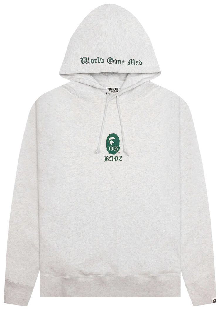 Buy BAPE A Bathing Ape Pullover Hoodie 'Grey' - 1J30 114 011 GREY | GOAT