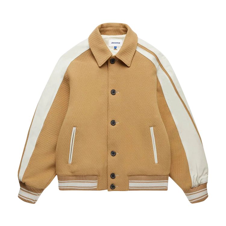 Buy Ader Error Button Up Bomber Jacket 'Beige' - BMADFWJK0501BG | GOAT