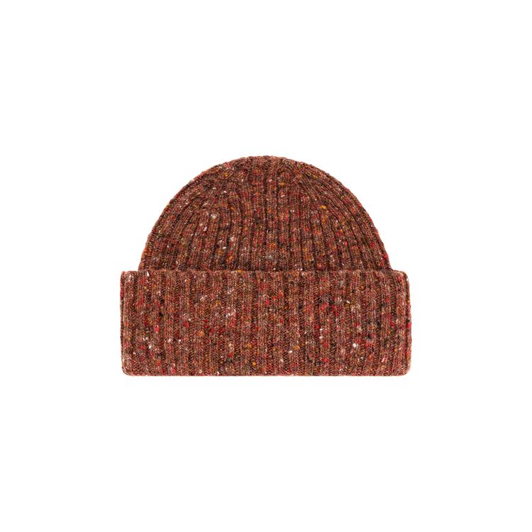 Buy Aimé Leon Dore x Drake's Donegal Ribbed Knit Beanie 'Sunset ...