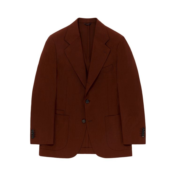 Buy Aimé Leon Dore x Drake's Single Breasted Wool Fresco Suit Jacket ...
