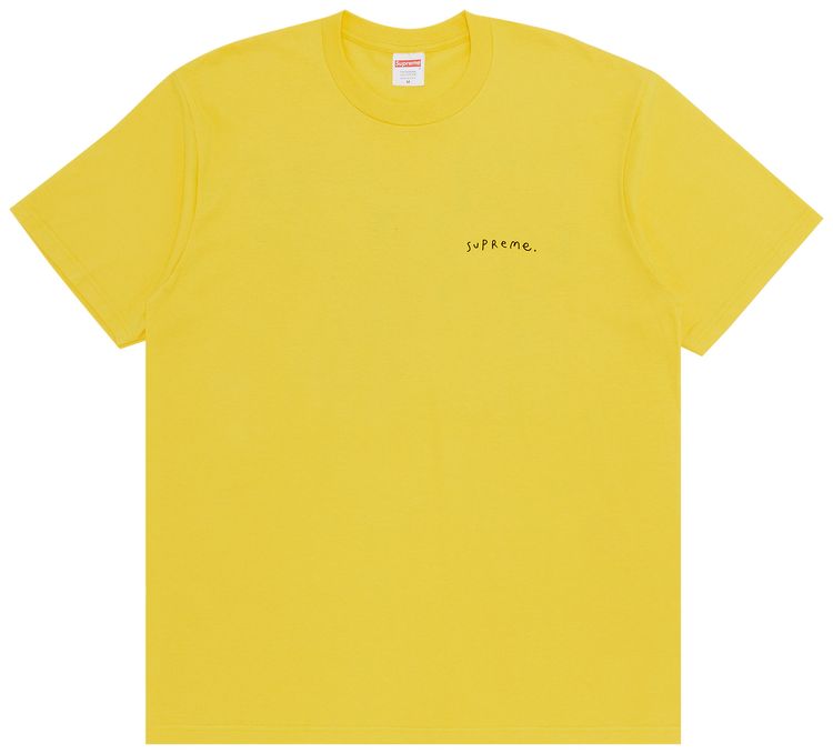 Buy Supreme Ying Yang Tee 'Yellow' - FW23T53 YELLOW | GOAT
