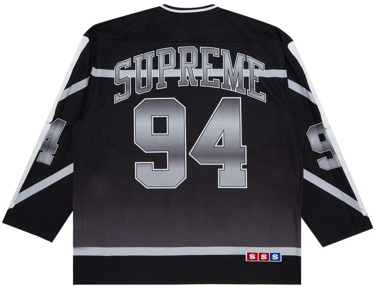 Buy Supreme Bones Hockey Jersey 'Black' - FW23KN29 BLACK | GOAT